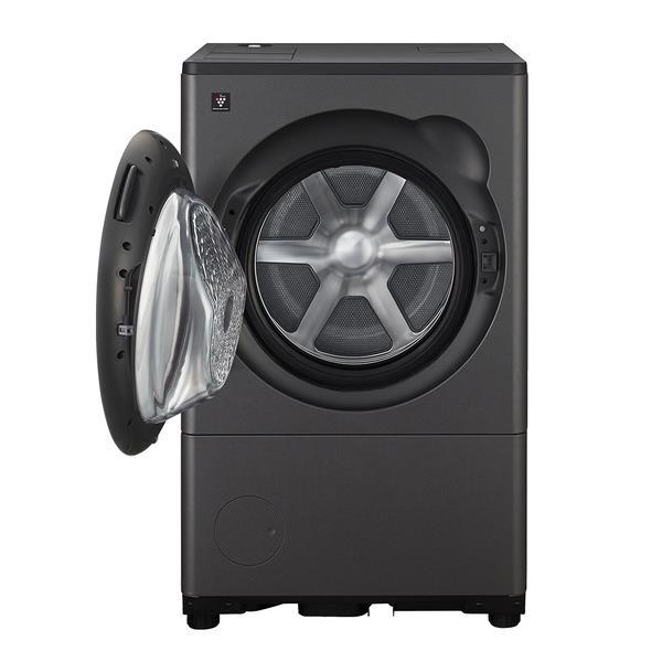 SHARP ドラム式洗濯機 [左開き/洗濯8kg/乾燥4kg/グレイングレー] ES-8XS1-HL の通販なら: あなデジ工房 [Kaago(カーゴ)]